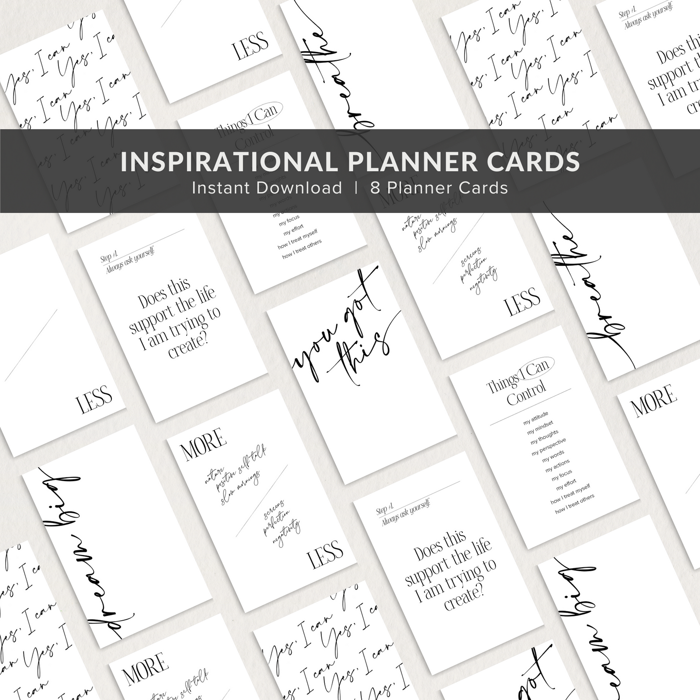 Planner Cards Printable, Inspiration – Layla & Co