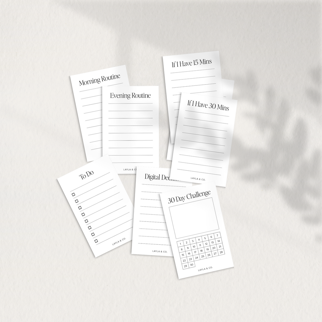 Journal Card Printables – Layla & Co